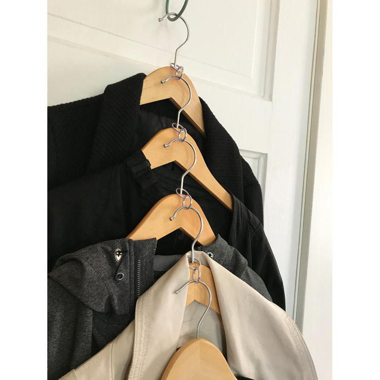 Three by Three Seattle Metal Non-Slip Cascading Hanger - Wayfair Canada