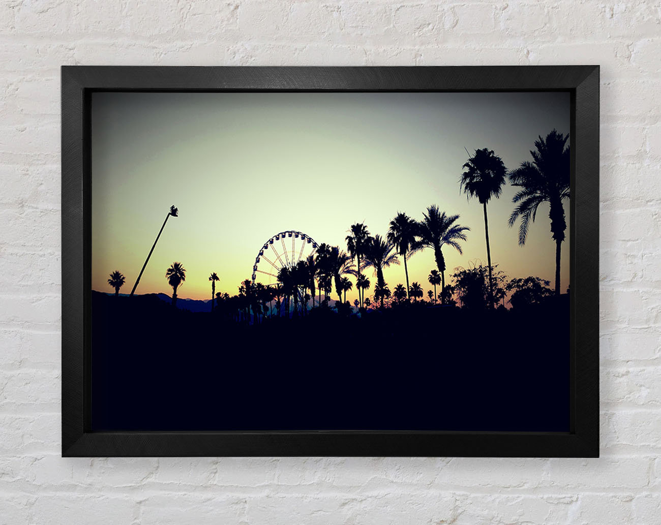 17 Stories Fairground At Dusk Framed Print | Wayfair.co.uk