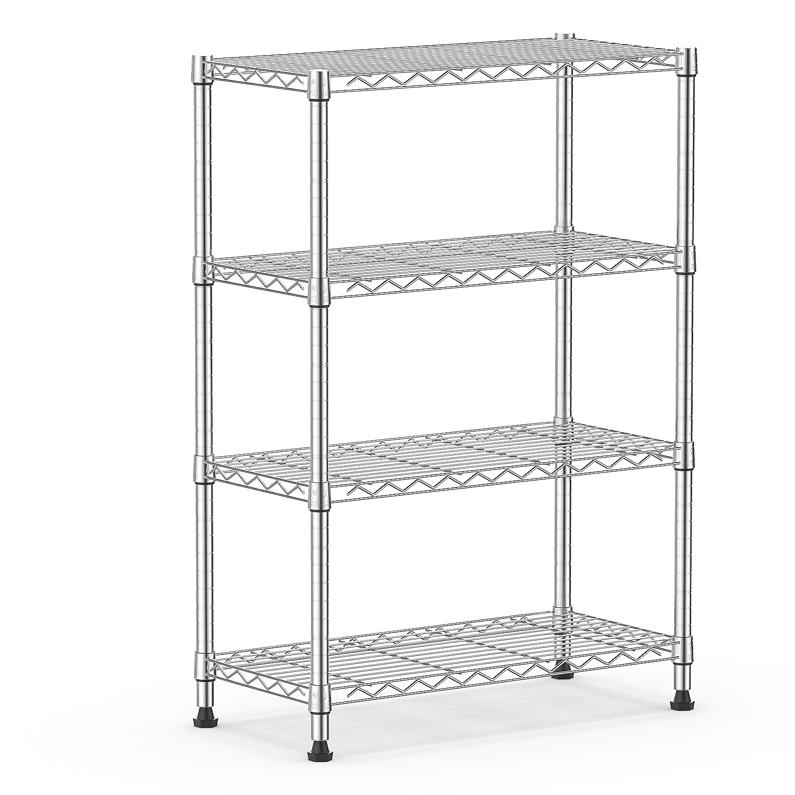 Rebrilliant Raelean 30'' W Steel Height -Adjustable Shelving Unit | Wayfair