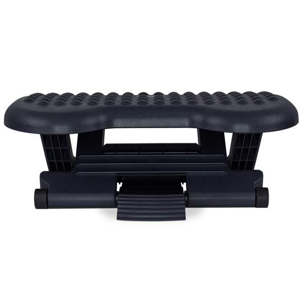 Mount-It! Ergonomic Under Desk Footrest | Height Adjustable Office ...