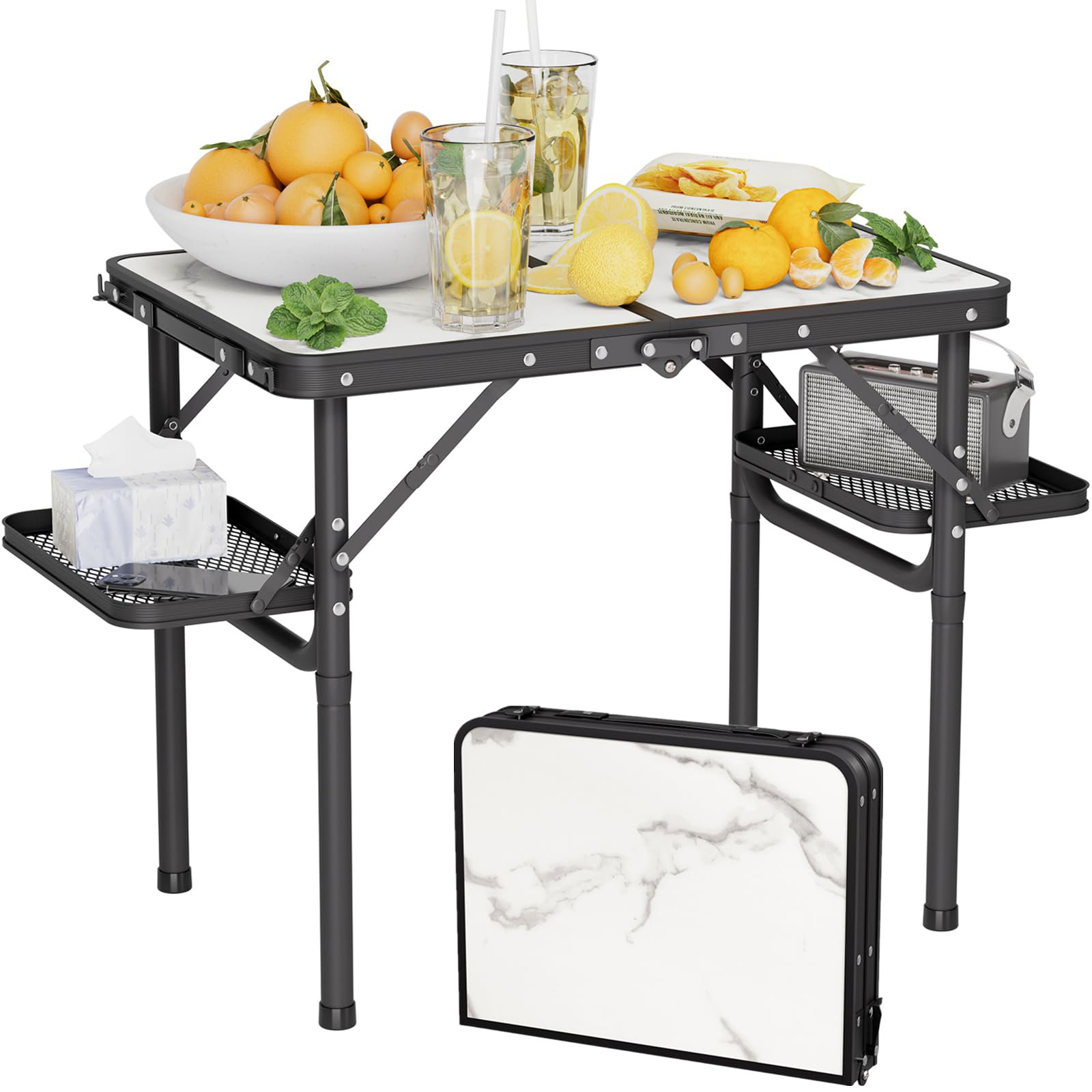 MARLIN MANUFACTURING COMPANY, INCORPORATED Folding Camping Table Small ...