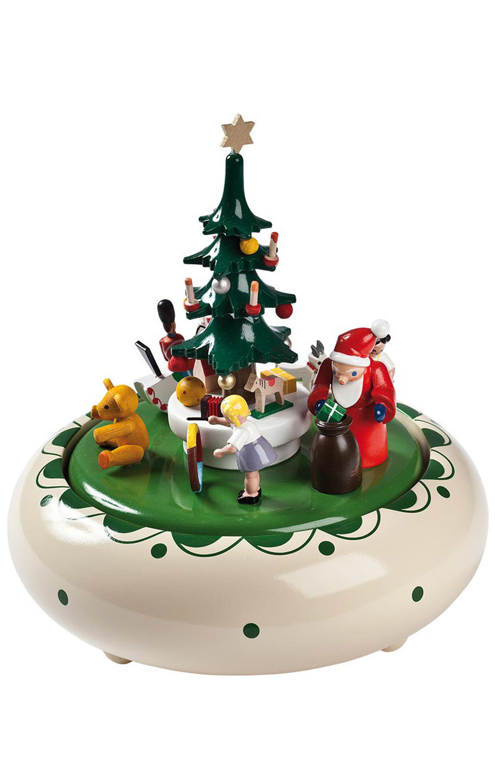 The Holiday Aisle® Music Box Santa and Toys | Wayfair