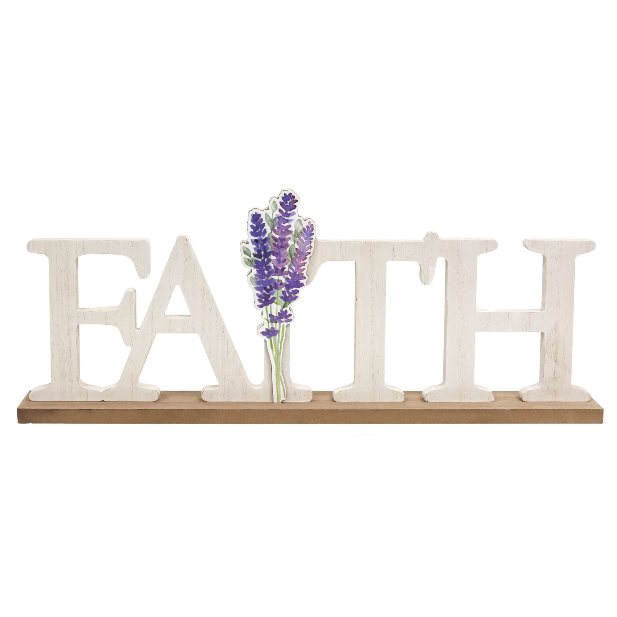 Winston Porter Faith & Lavender Cutout Sitter | Wayfair