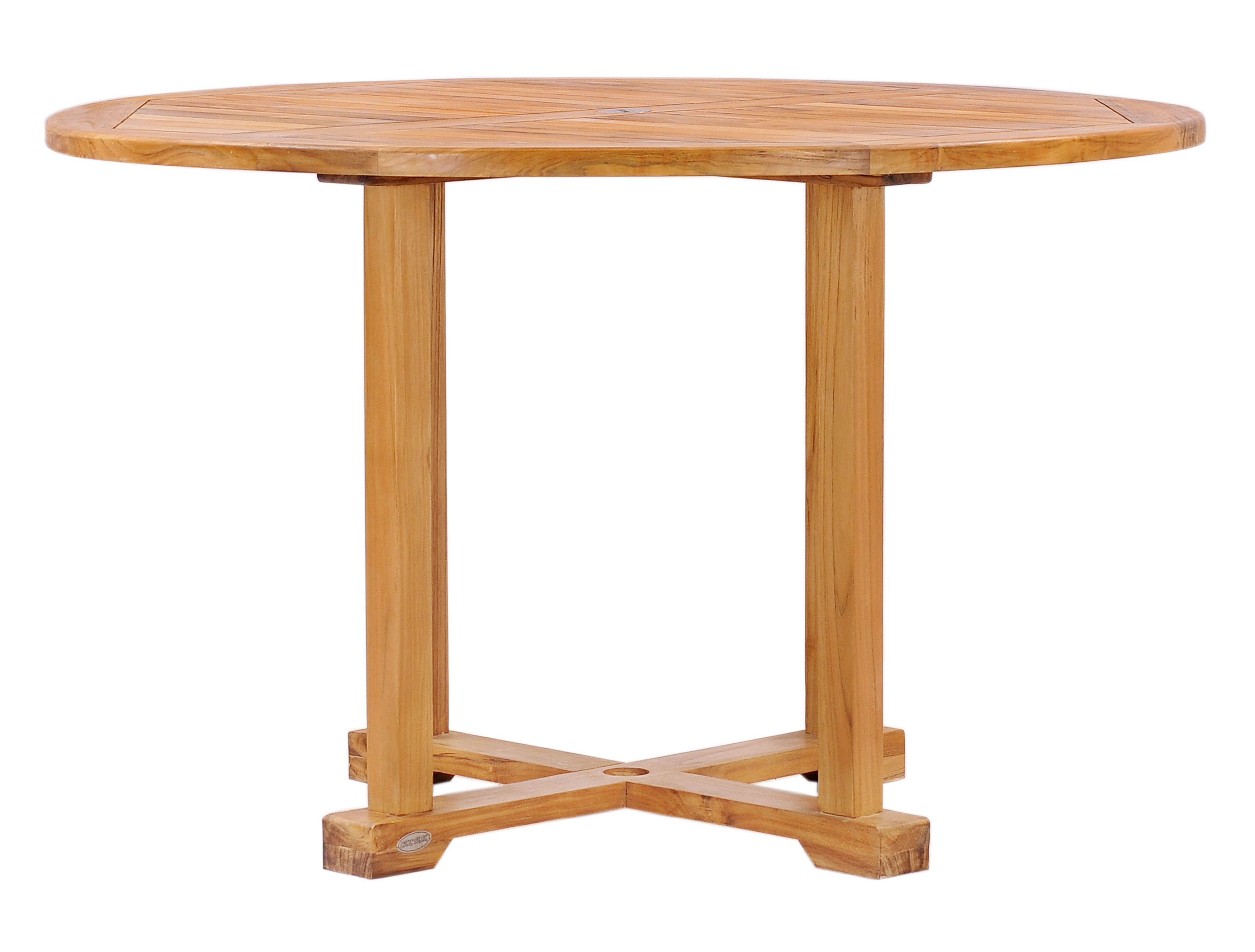 Chic Teak Hatteras Solid Wood Dining Table | Perigold