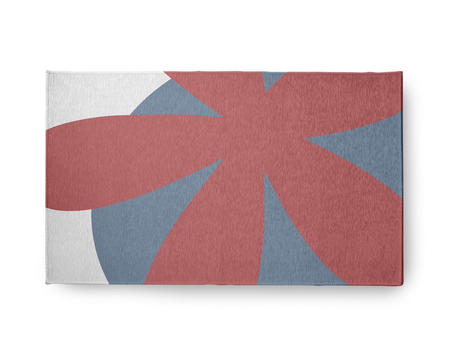 Red Barrel Studio Bold Flower Modern & Contemporary Chenille Area Rug ...