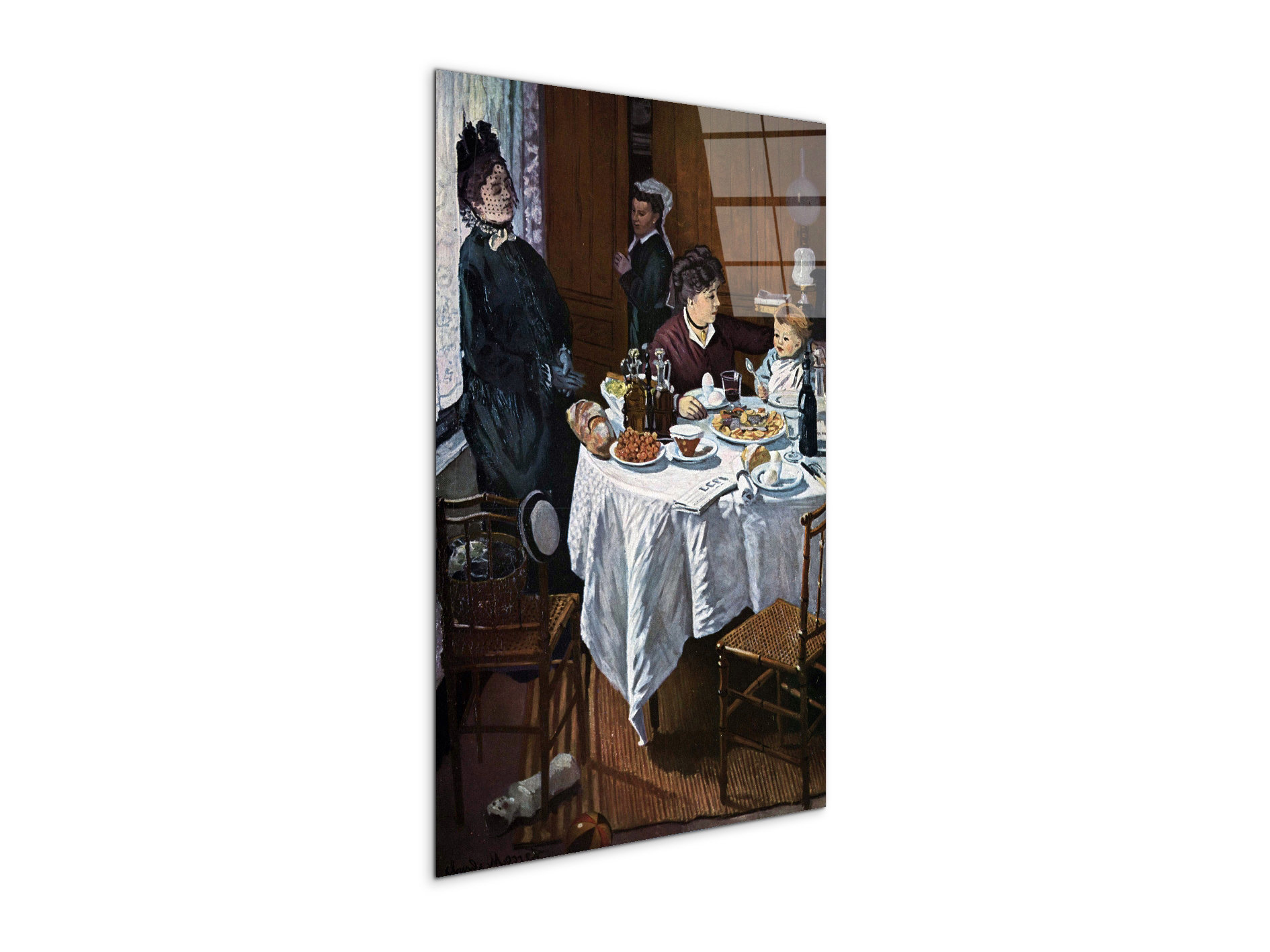 Lark Manor "The lunch" by Monet Claude 53×79.5 cm CrystalArt Acrylic ...