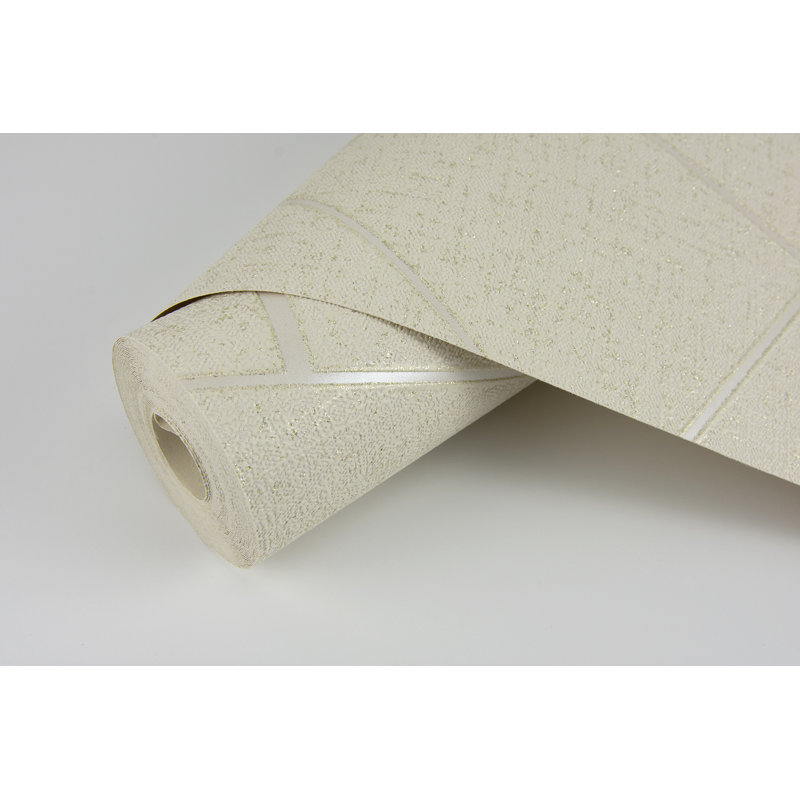 Mercer41 Ozella Quartz Fractal 33' L x 20.5" W Wallpaper Roll & Reviews ...