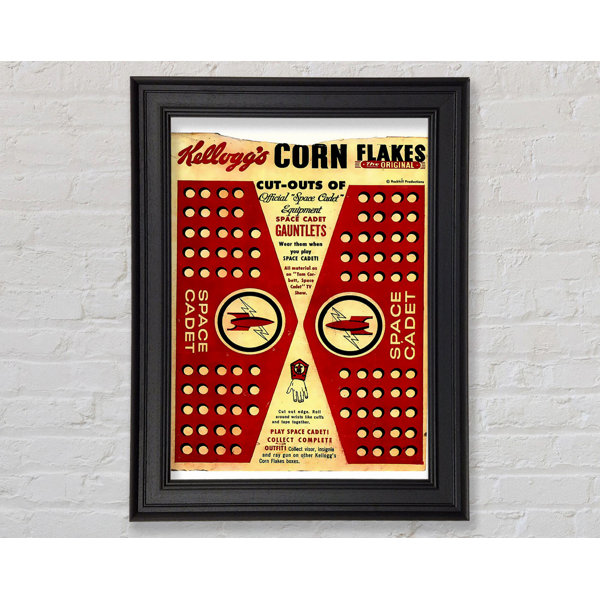 Happy Larry Kelloggs Corn Flakes Gerahmter Druck | Wayfair.de