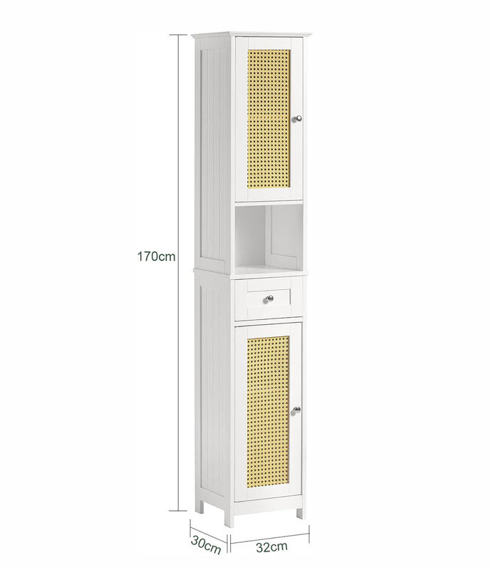Bayou Breeze Bledar Freestanding Bathroom Cabinet | Wayfair