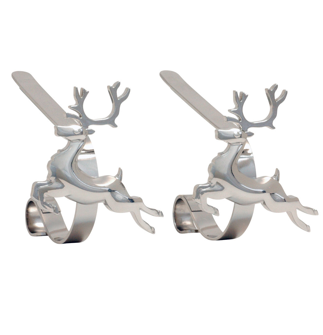 Haute Decor The Original MantleClips™ Stocking Holder & Reviews | Wayfair