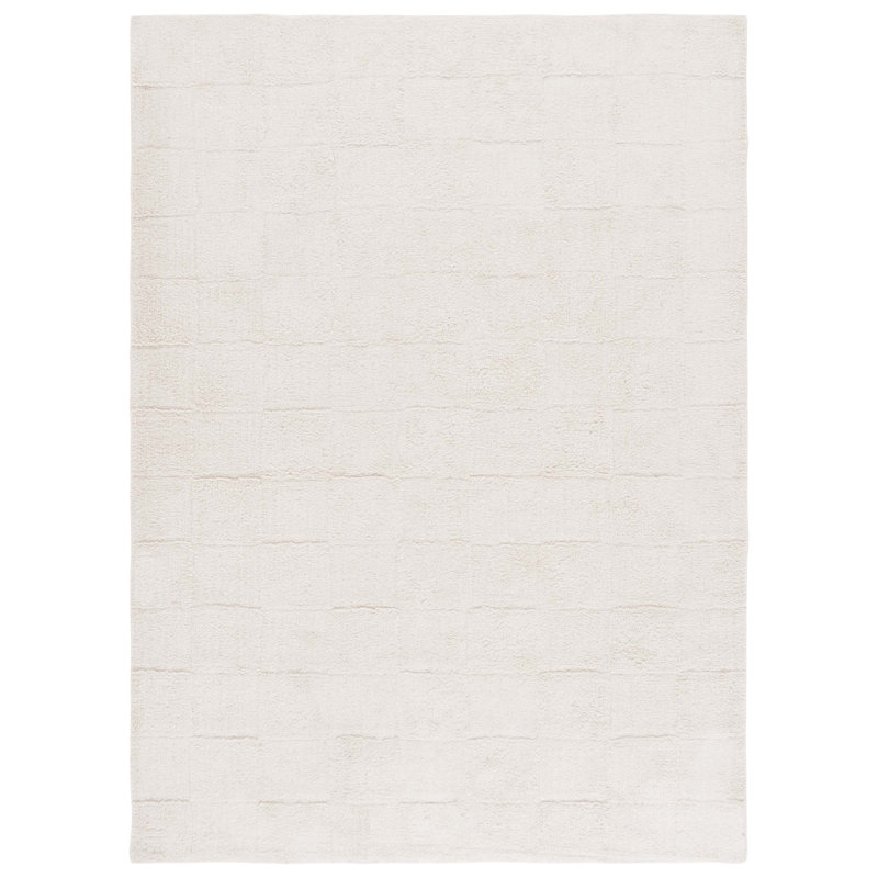 Latitude Run® Sarik Handtufted Recycled Cotton Machine Washable Solid ...