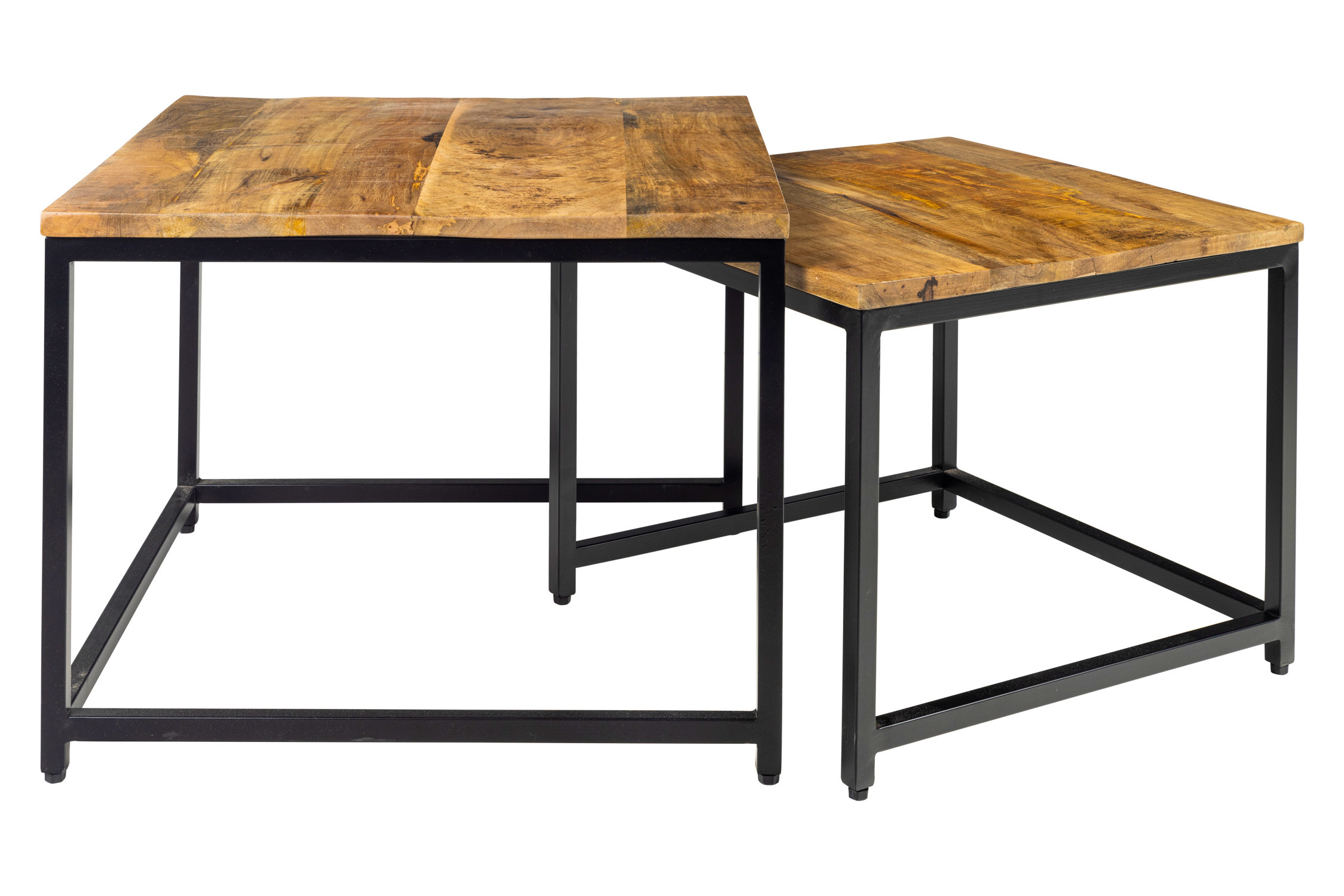 Union Rustic Lombards 2 Piece Nest of Tables | Wayfair.co.uk
