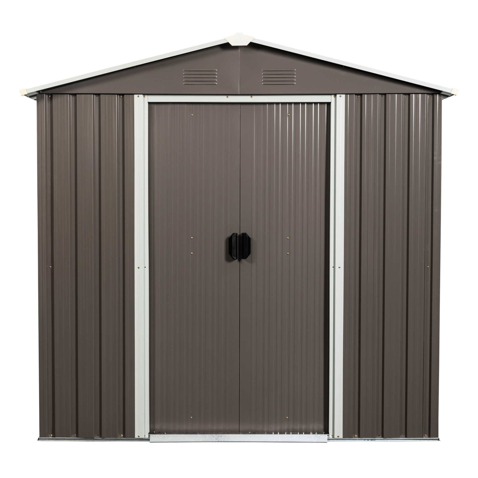 Wovilo Metal Shed - Galvanized Iron For And Practical Outdoor ...