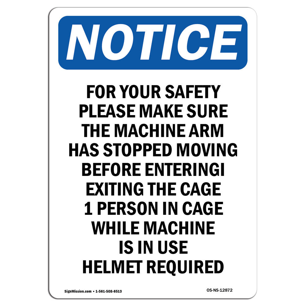 SignMission For Your Safety Please Make Sure Sign | Wayfair
