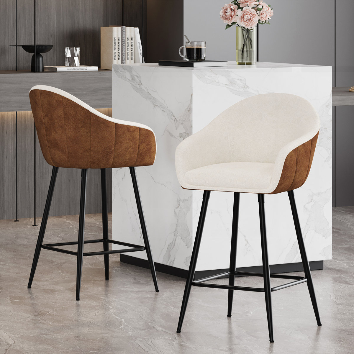 Corrigan Studio Modern - Style counter height bar stools - Wayfair Canada