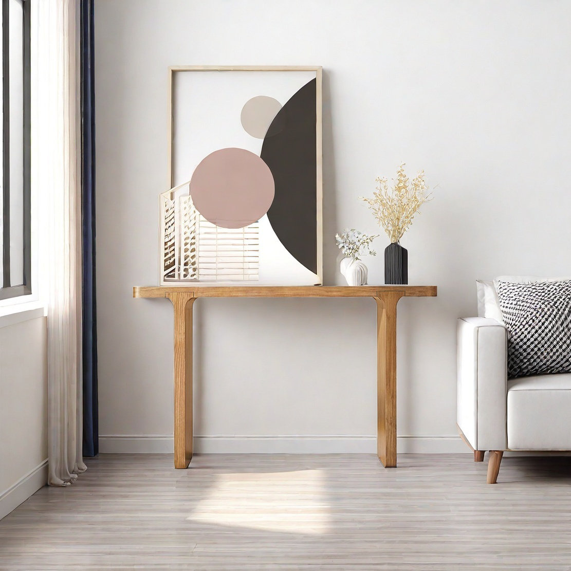 Liu's ink furniture Modern Minimalist Console Table | Wayfair