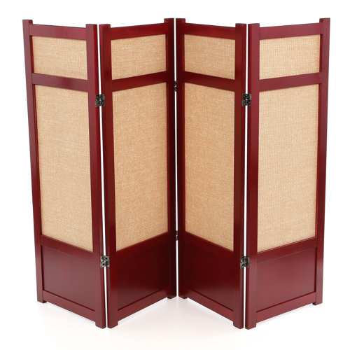 World Menagerie Clarke 4 Ft. Short Folding Screen & Reviews | Wayfair