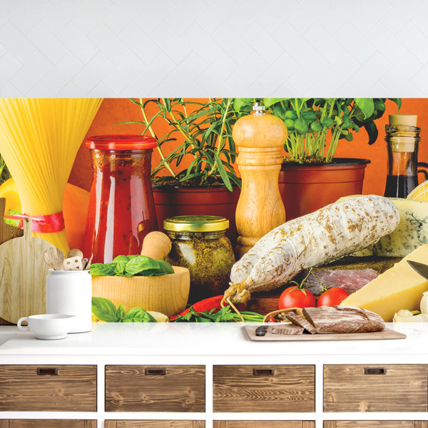 Ebern Designs Alberdine 60 x 210cm PVC Tile in Variegated | Wayfair.co.uk