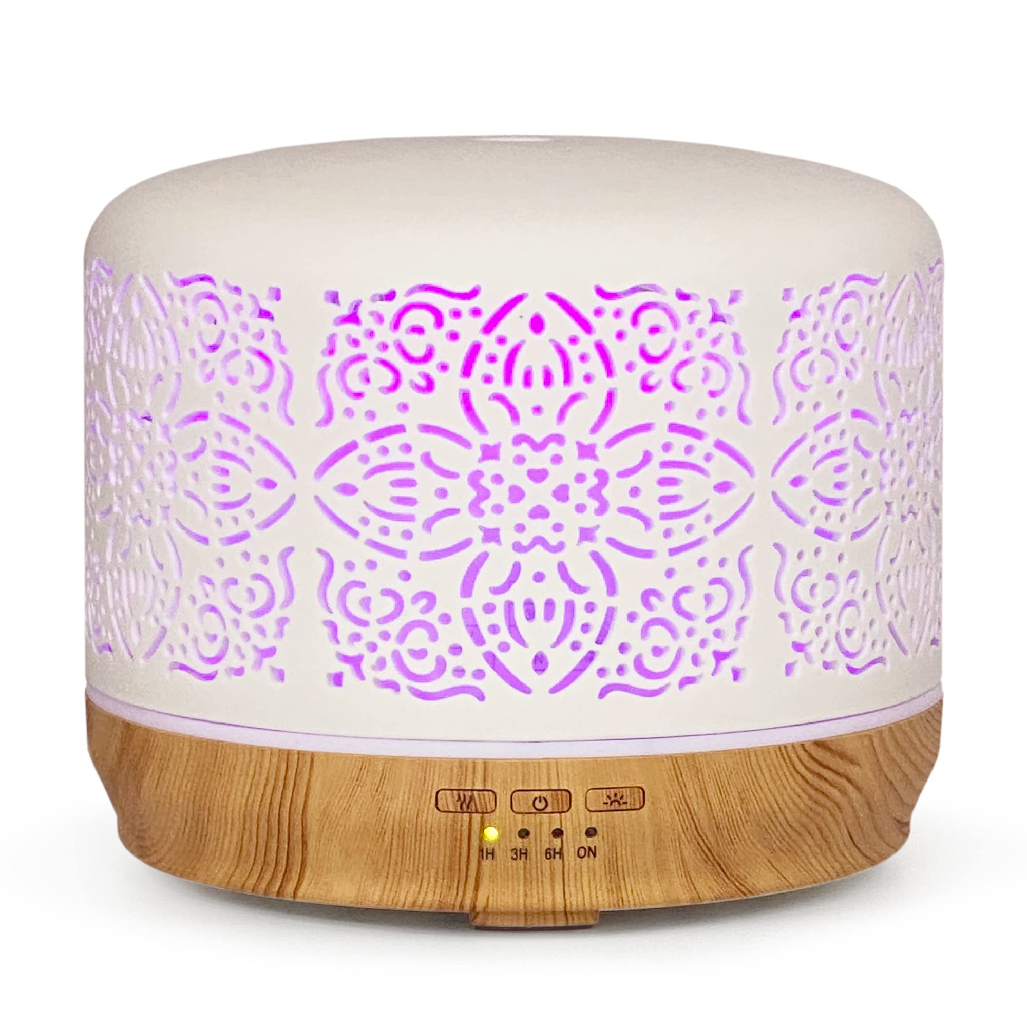 Darby Home Co Essential Oil Diffuser White Ceramic Diffuser 500 Ml ...