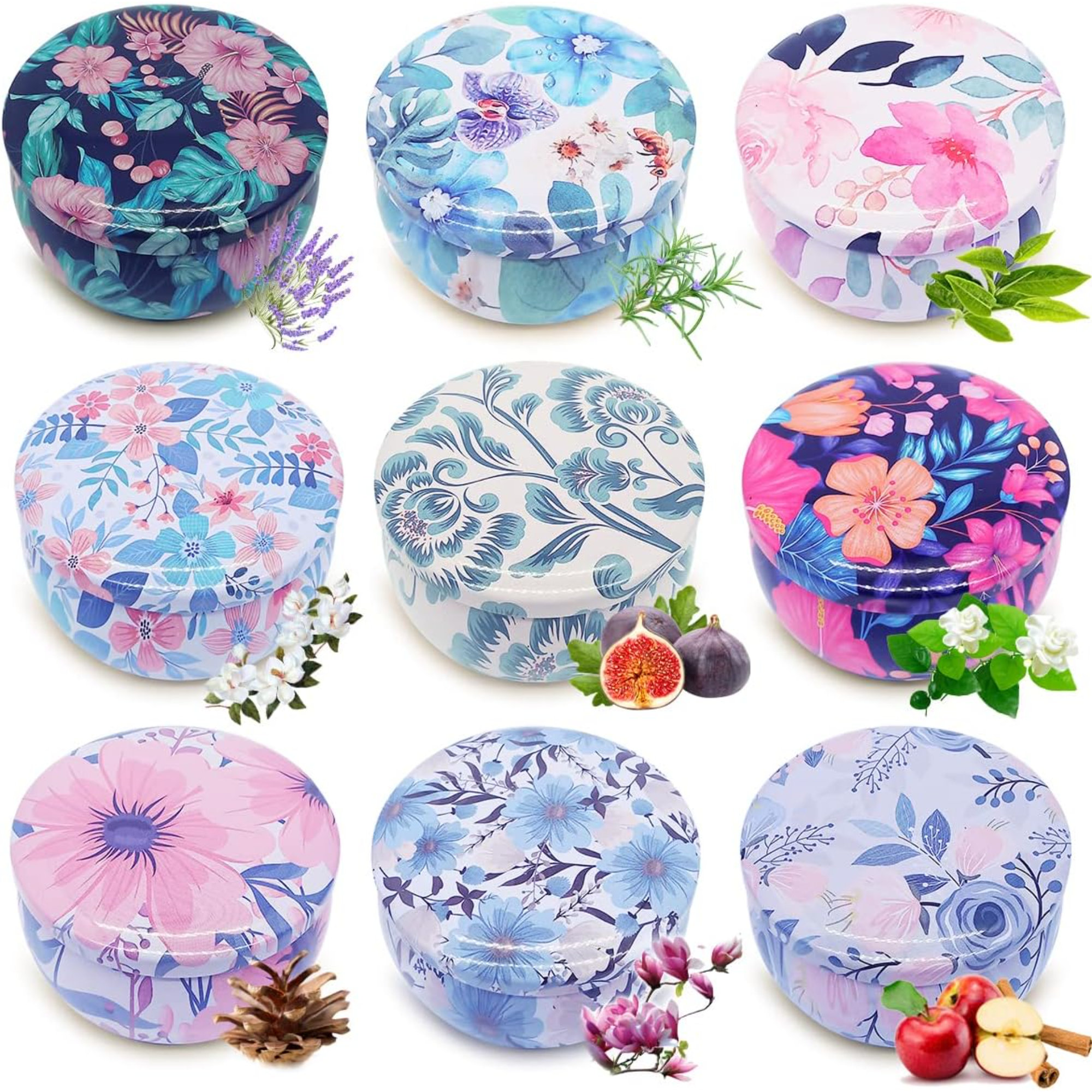 ToccoLeggero Fresh, Scented, Fruit, Aromatherapy, Floral Scented Jar ...