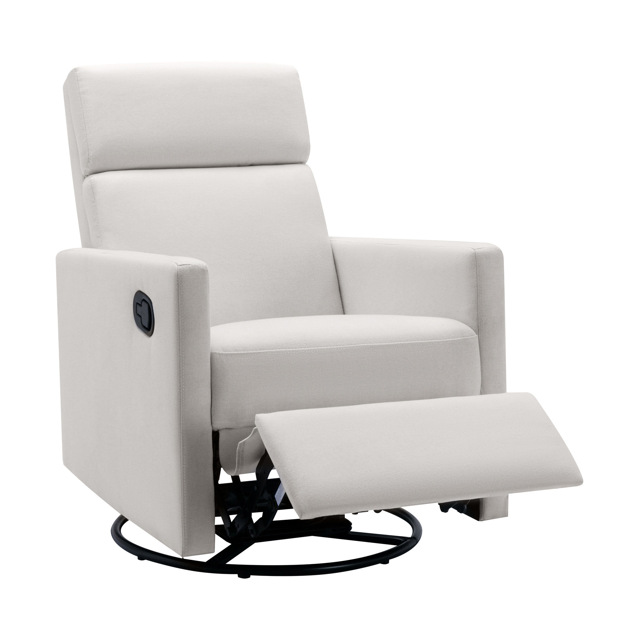 Latitude Run® Modern Upholstered Rocker Nursery Chair Plush Seating ...
