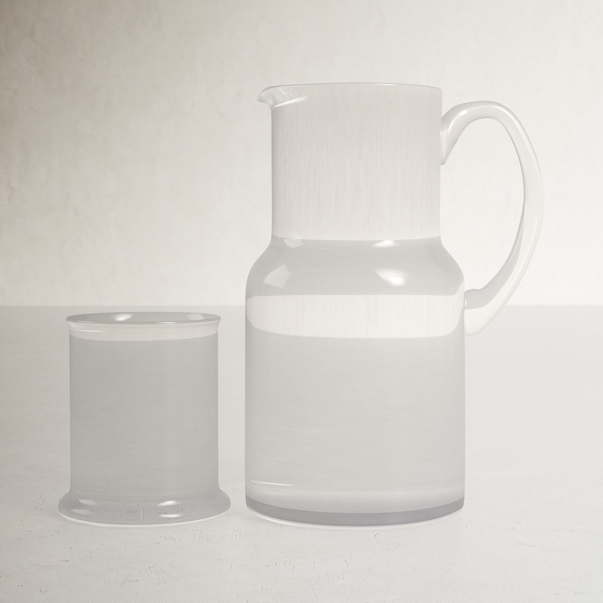 Birch Lane™ Oneida 2 Piece Pitcher Set & Reviews | Birch Lane