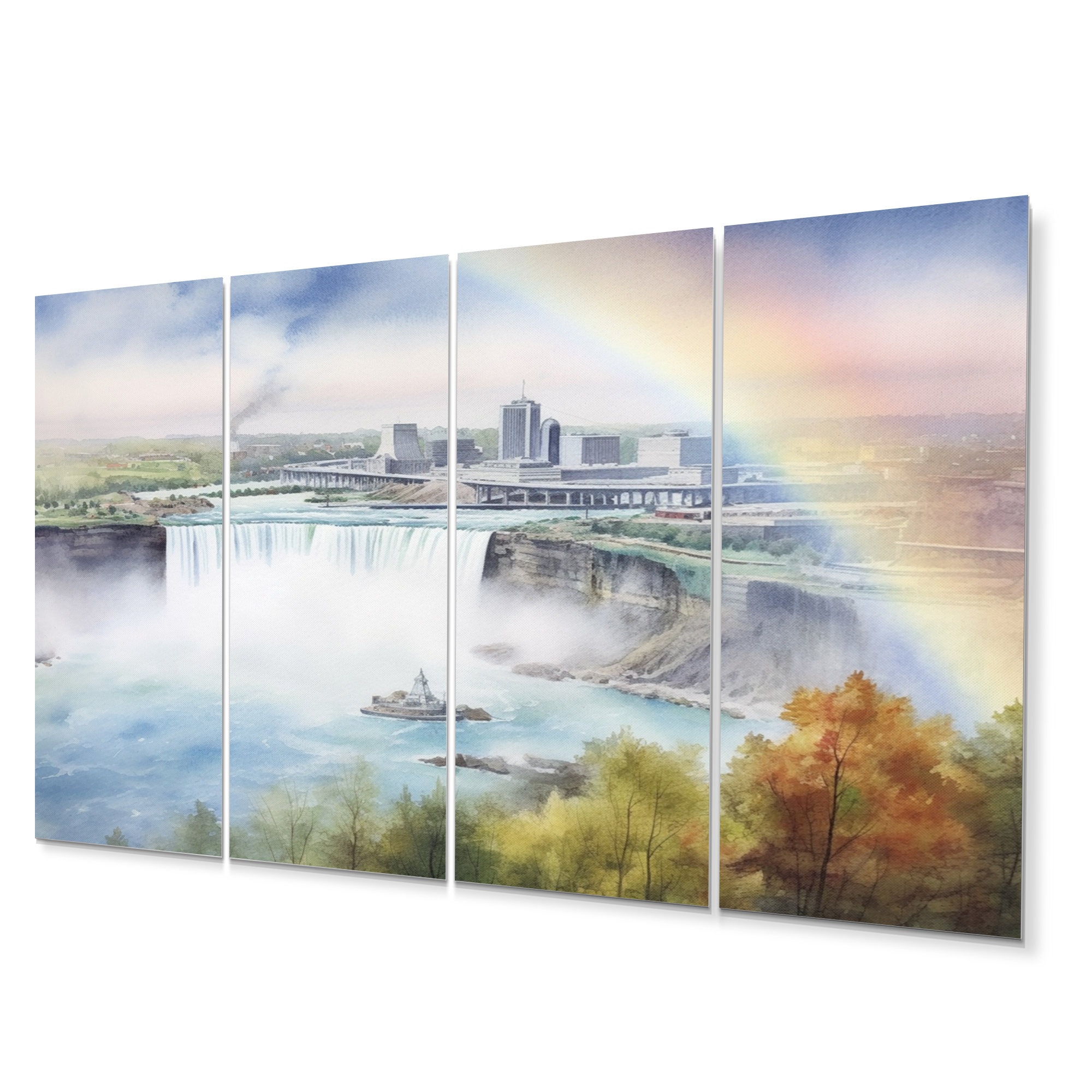 DesignArt Nigara Falls Dreams Waterfall I " Nigara Falls Dreams ...