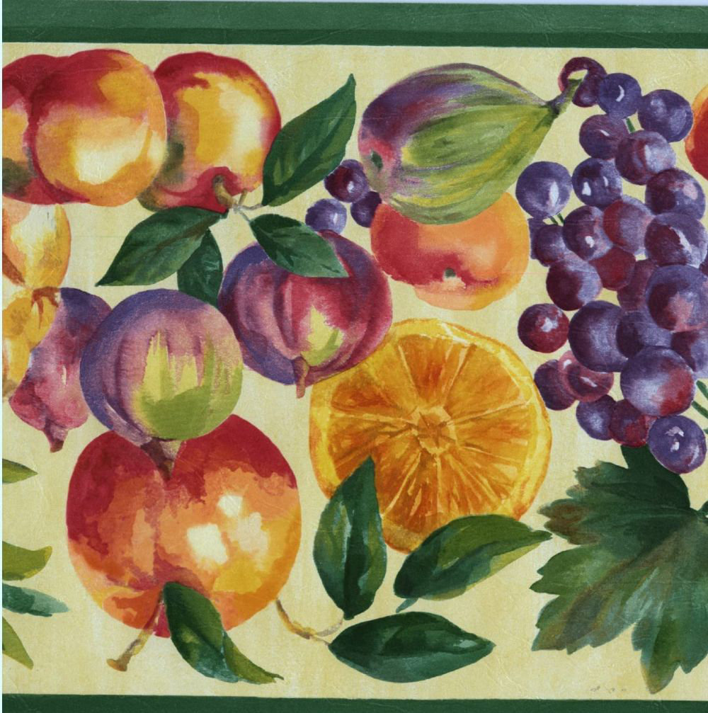 Red Barrel Studio® Apples Grape Peaches Orange Figs 15' L x 9" W ...