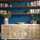 World Menagerie Downtown 160Cm Wide 1 Drawer Mango Wood Sideboard ...