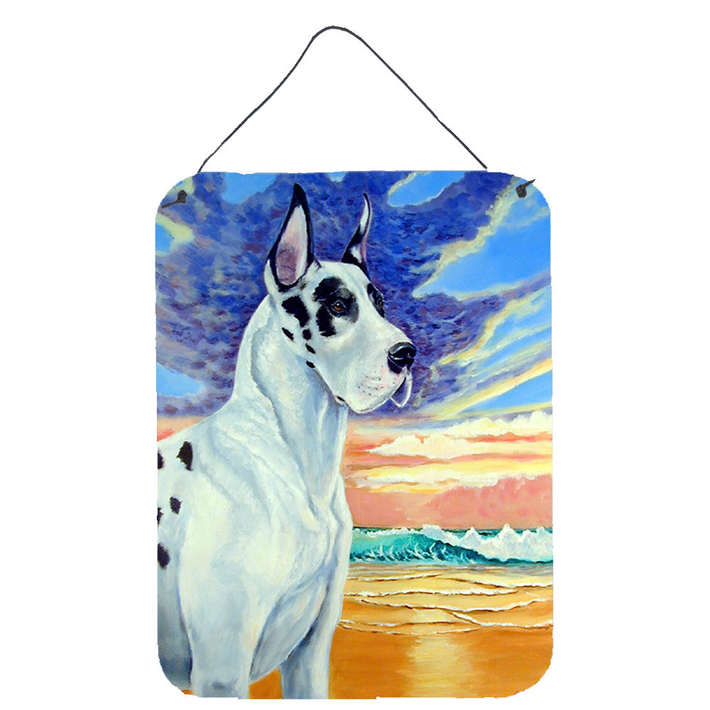 Carolines Treasures Great Dane Harlequin Dane At Sunset By Lyn Cook