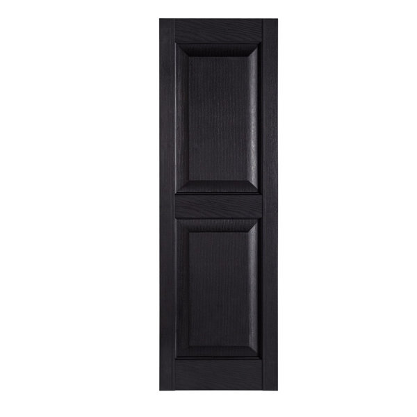Black Exterior Window Shutters