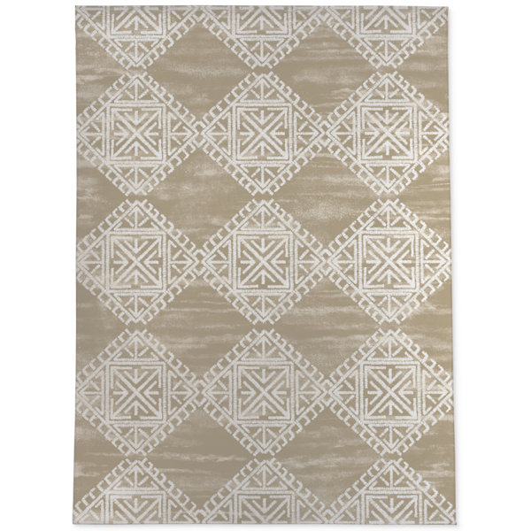 Foundry Select Geometric Outdoor Rug | Wayfair