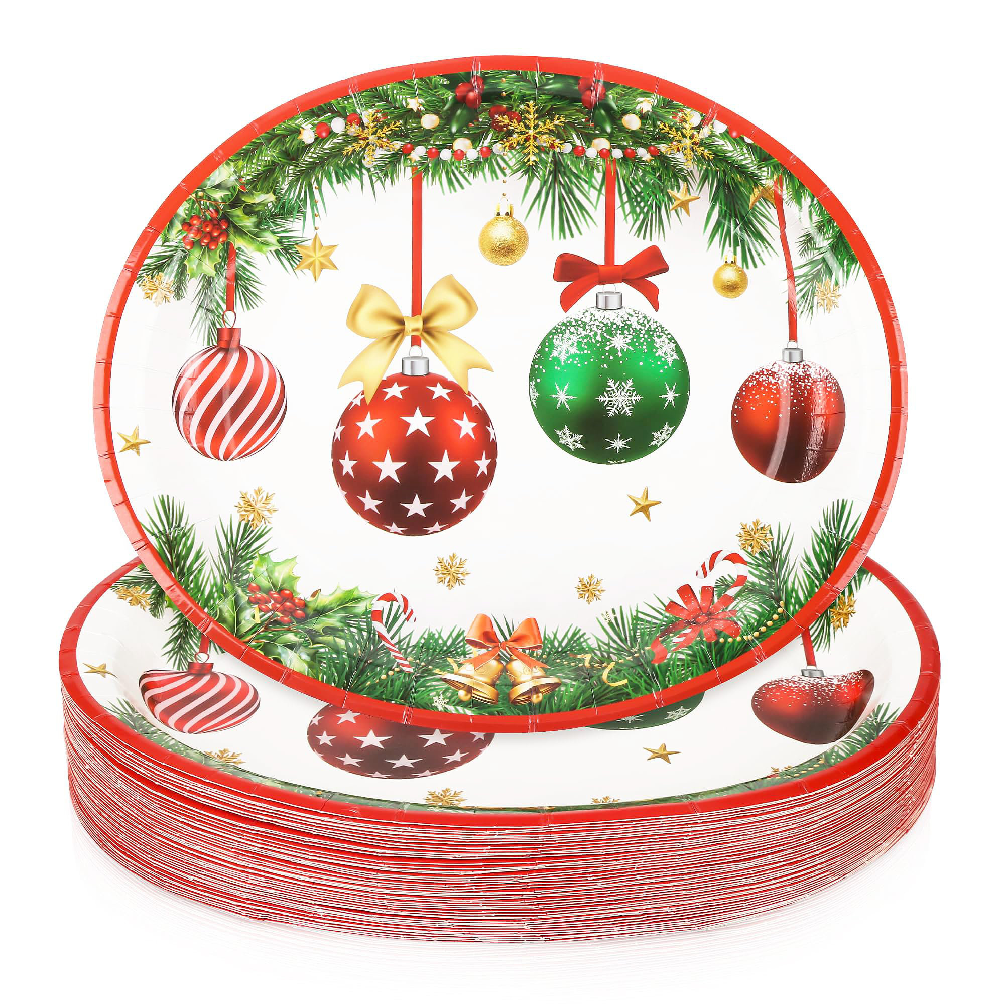 Alcott Hill® 50 PCS 10x12 inch Christmas Ball oval heavy duty paper ...