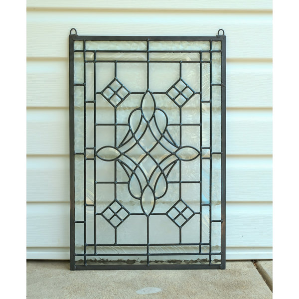 Red Barrel Studio® Stained Glass and Beveled Window Panel & Reviews ...