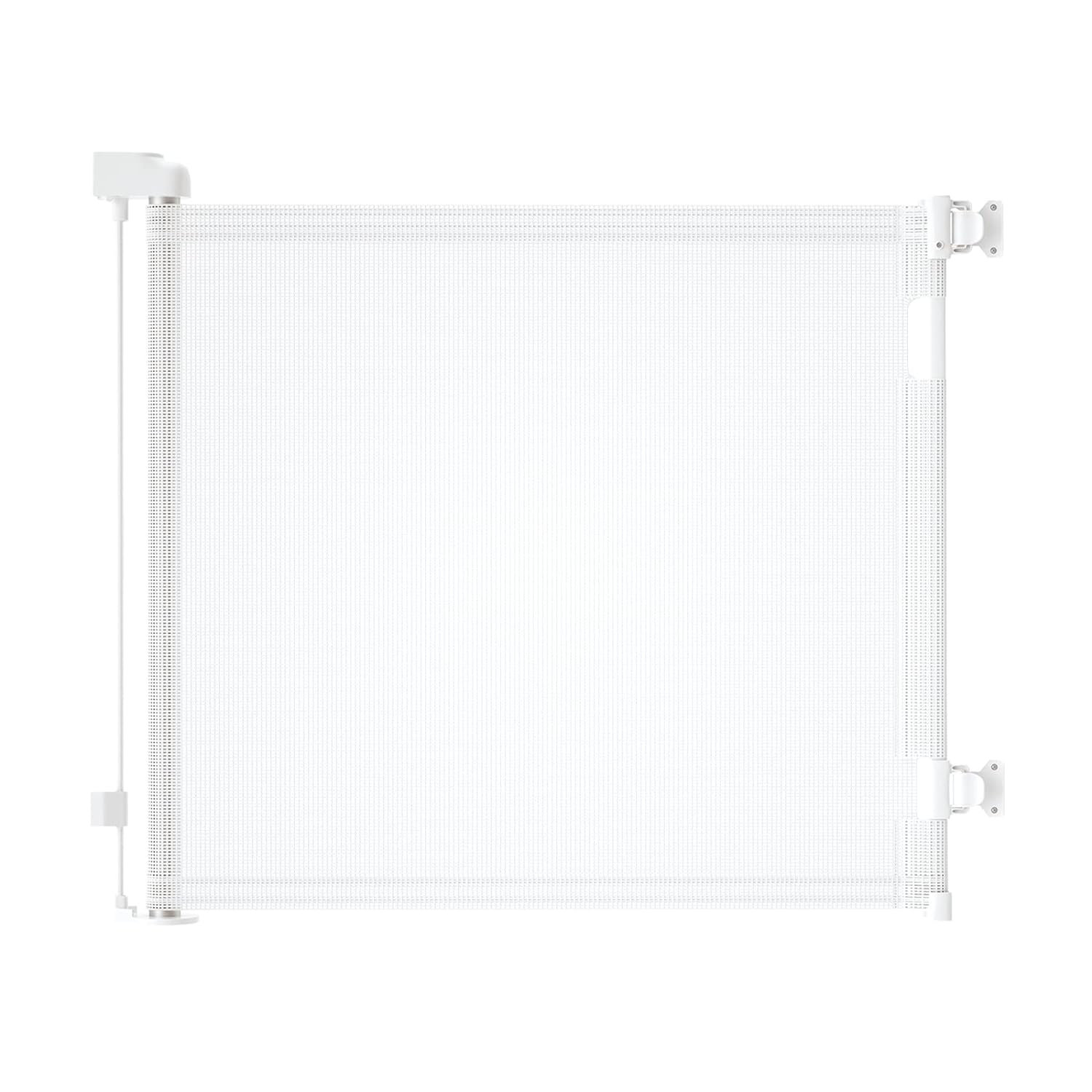 dearlomum 55"/71"W Retractable Baby Gate Mesh Safety Gates for Stairs ...