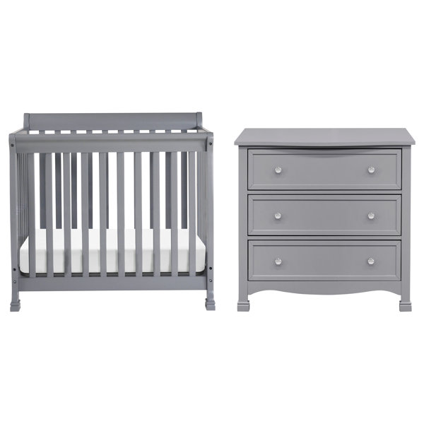 DaVinci Kalani 2-in-1 Convertible Mini 2 Piece Crib Set & Reviews ...