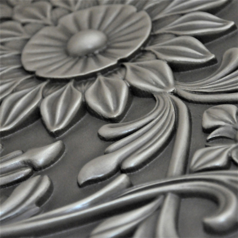 Nichetiles Harmony 24'' x 18'' Hand Painted Metal Decorative Accent ...