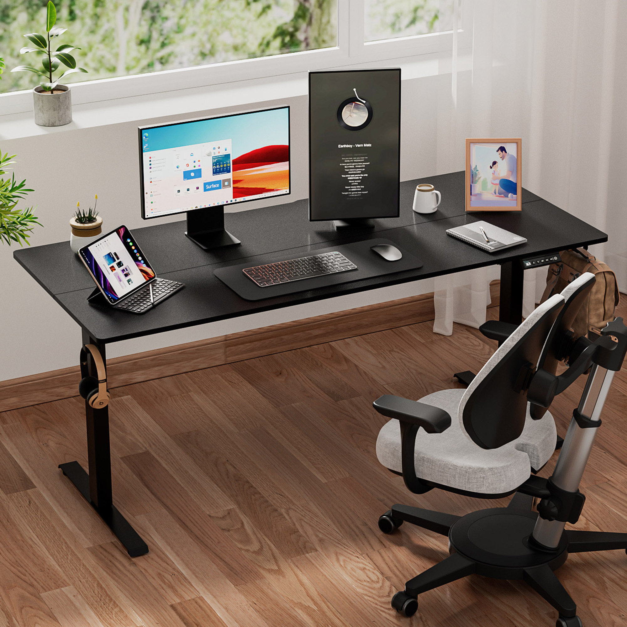 VVENACE Essential Standing Desk Max – Adjustable Height Home Office ...