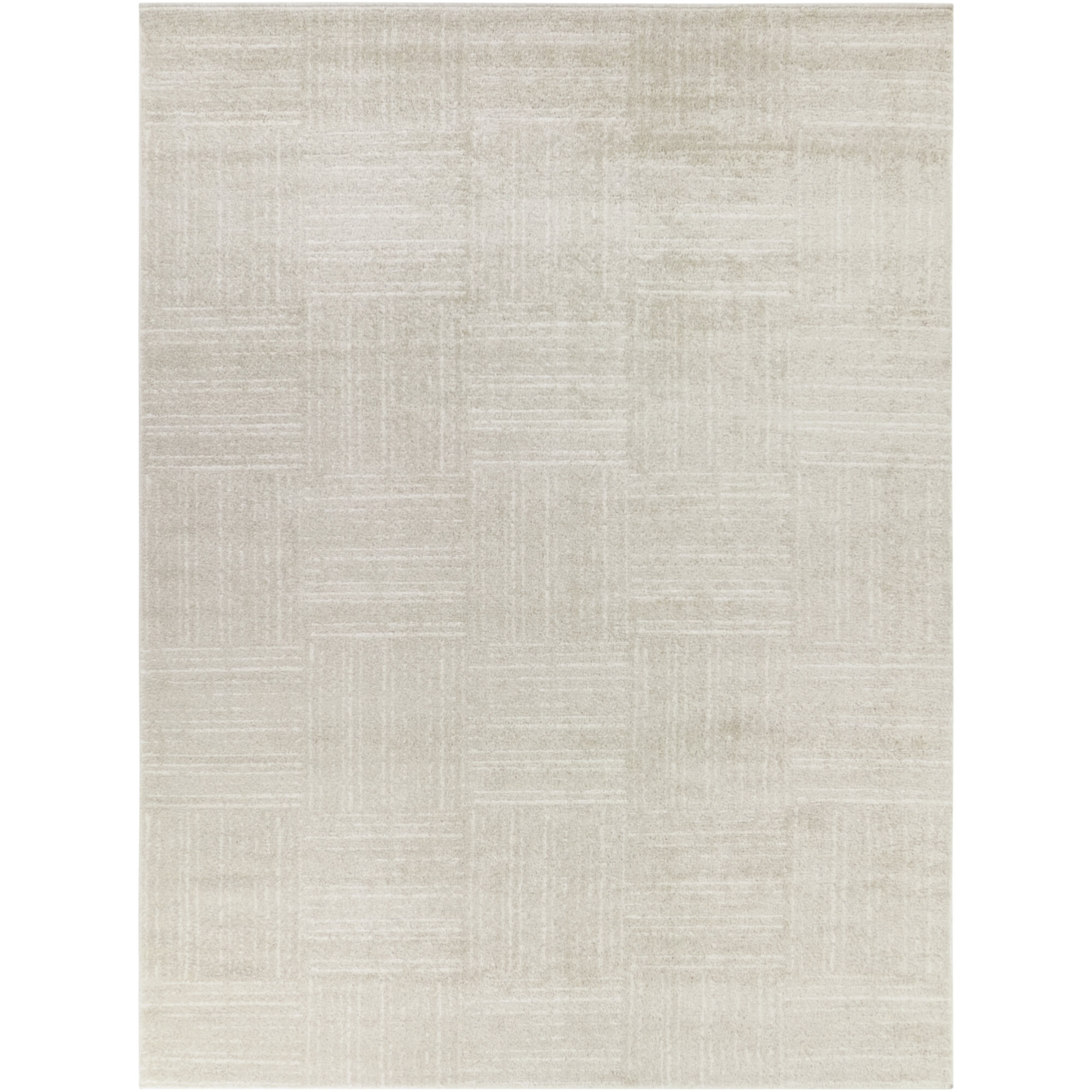 Latitude Run® Guarini Taupe Modern Textured Area Rug | Wayfair