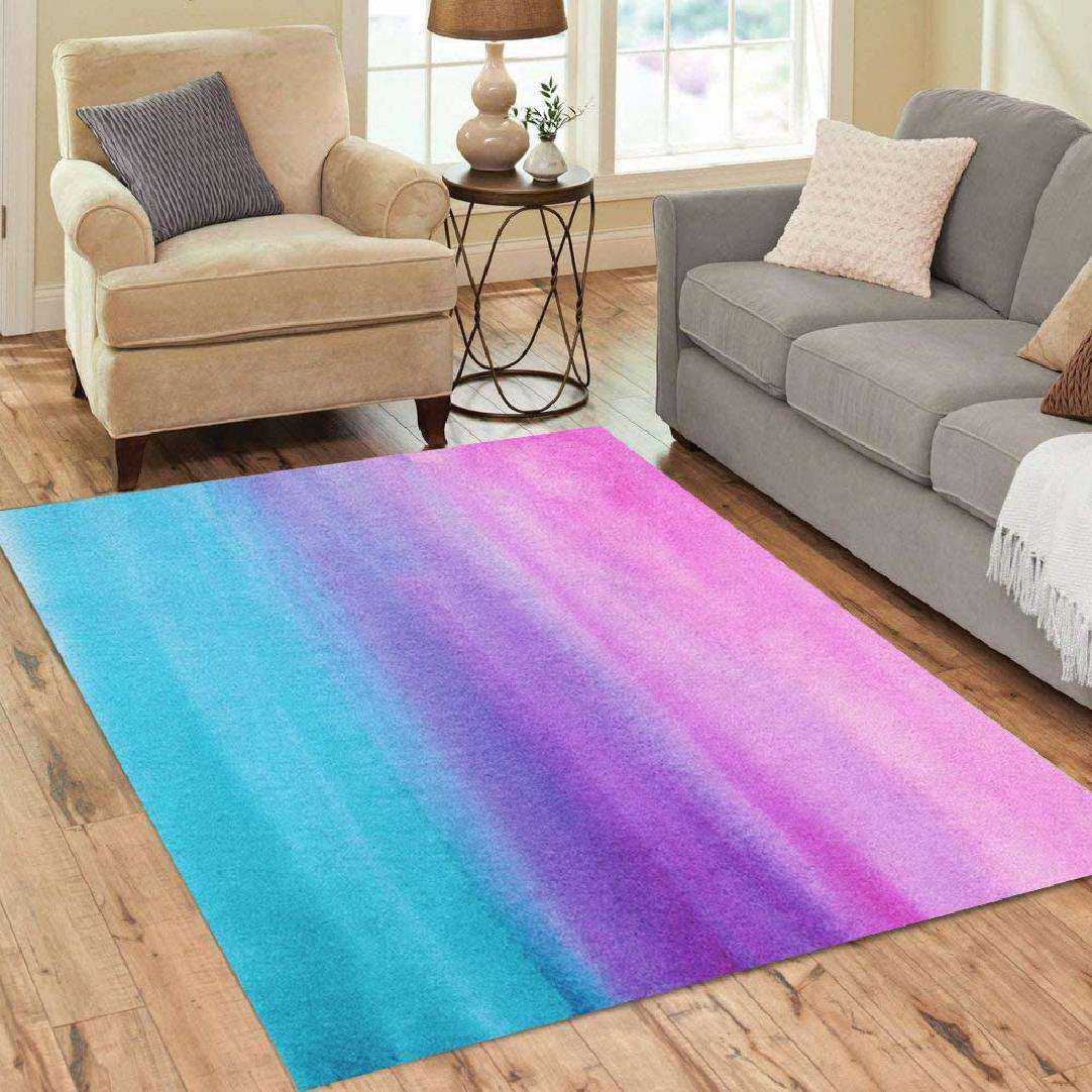 Latitude Run® Ombre Machine Braided Rectangle 3' x 5' Polyester ...