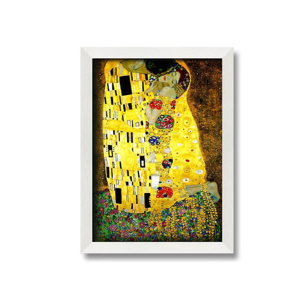 Ophelia & Co. Klimt Kiss - Single Picture Frame Art Prints | Wayfair.co.uk