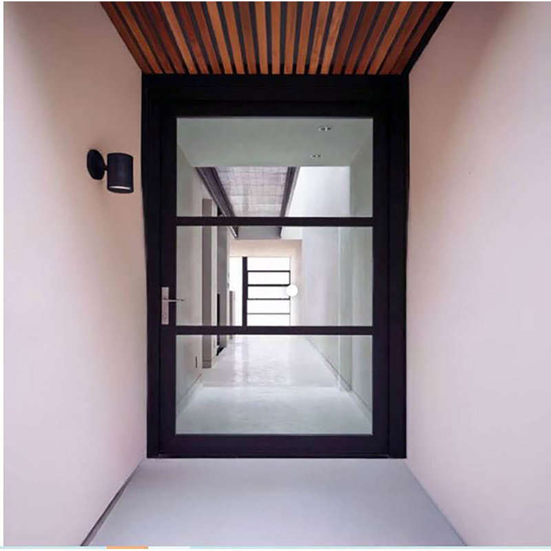 Custom Iron Door Pros 3 Panel Pre-hung Front Door | Wayfair