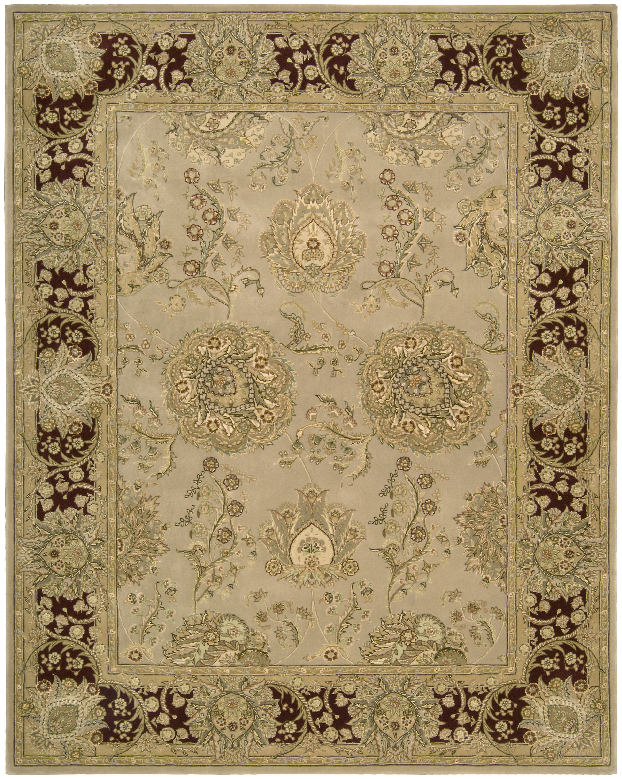 Darby Home Co Amani 2000 Oriental Handmade Tufted Beige Area Rug | Wayfair