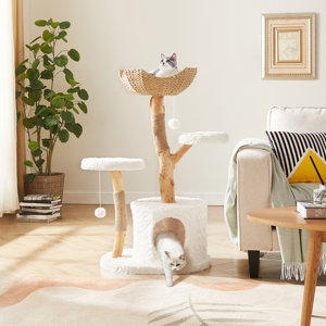 Tucker Murphy Pet™ Modern Cat Tree Tower For Small And Large Cats | Wayfair