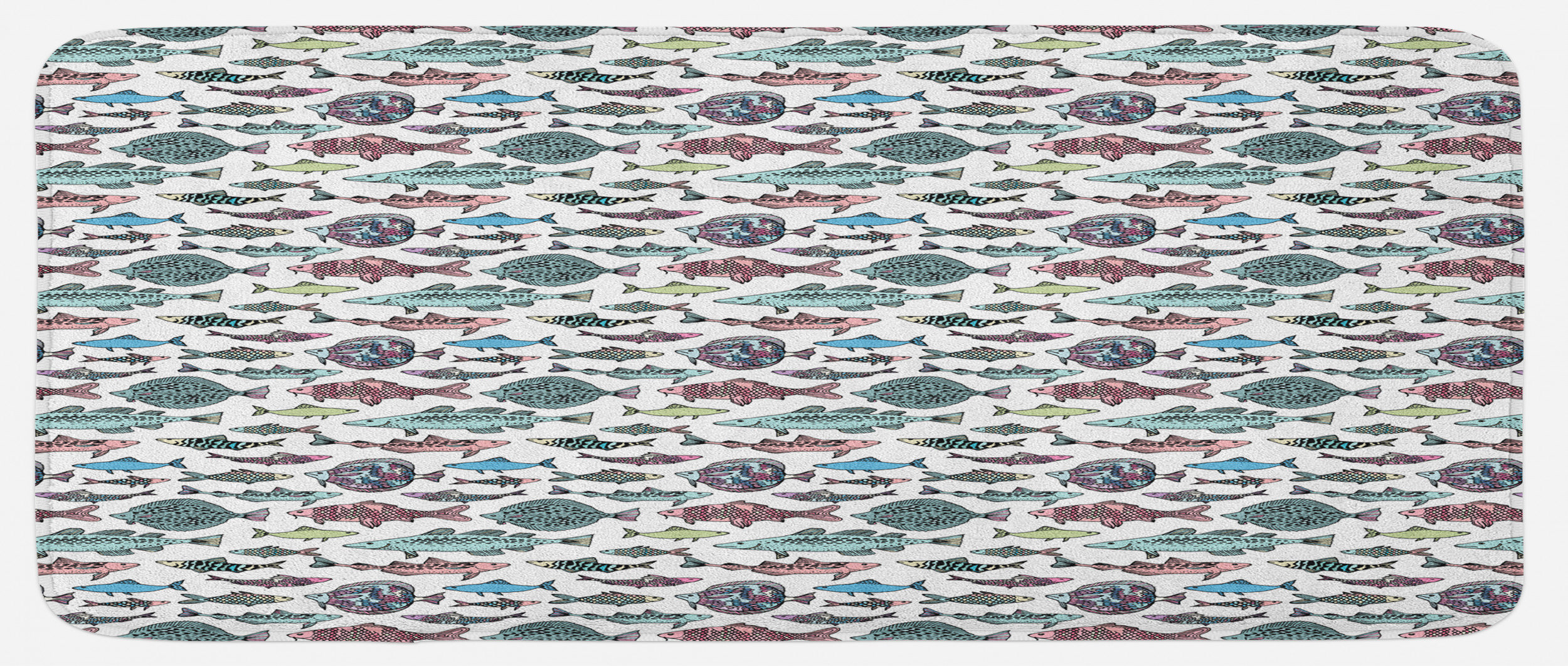East Urban Home Tapis de cuisine poisson - Wayfair Canada