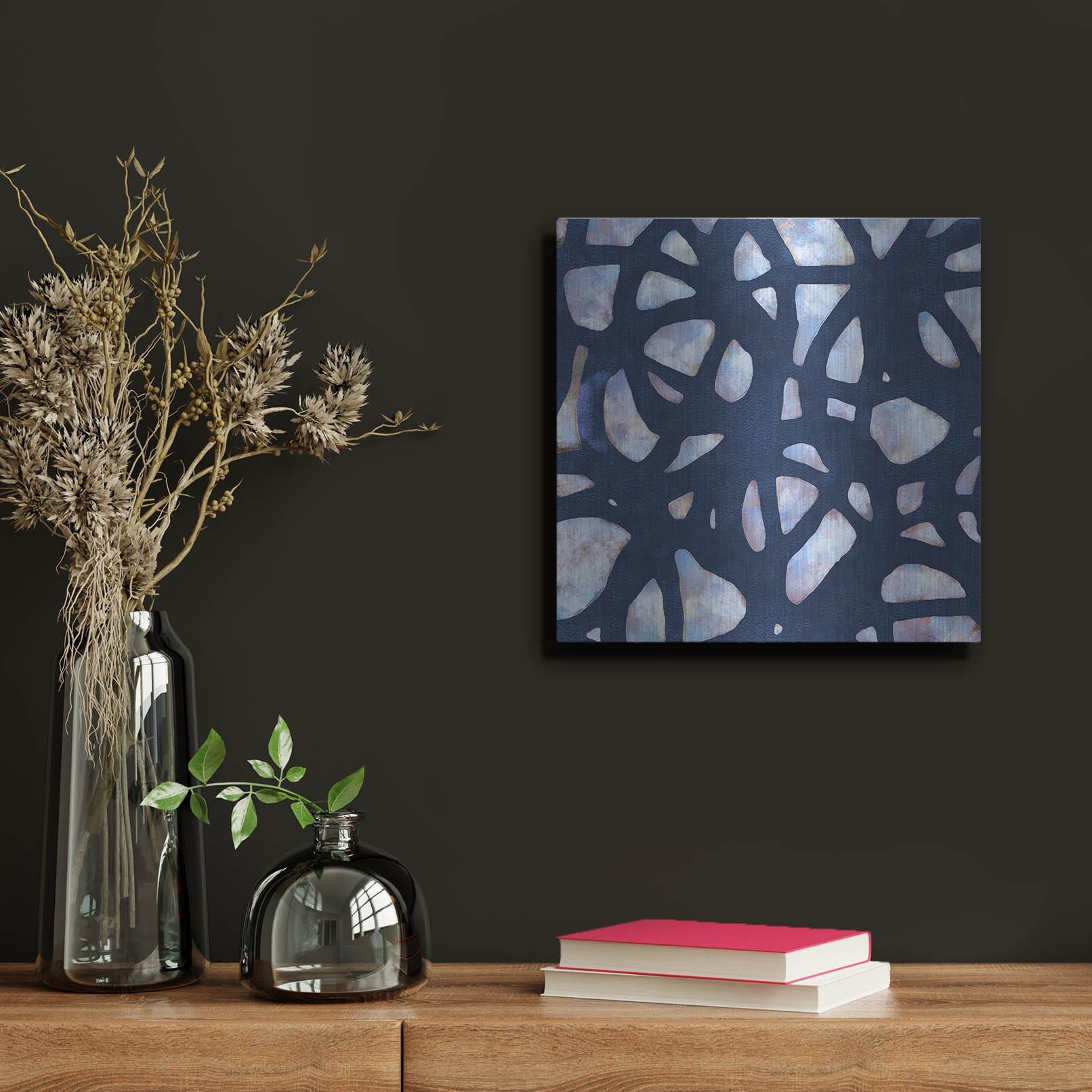 Wrought Studio™ 'Sky Net 1' by Alonzo Saunders Metal Wall Art | Wayfair