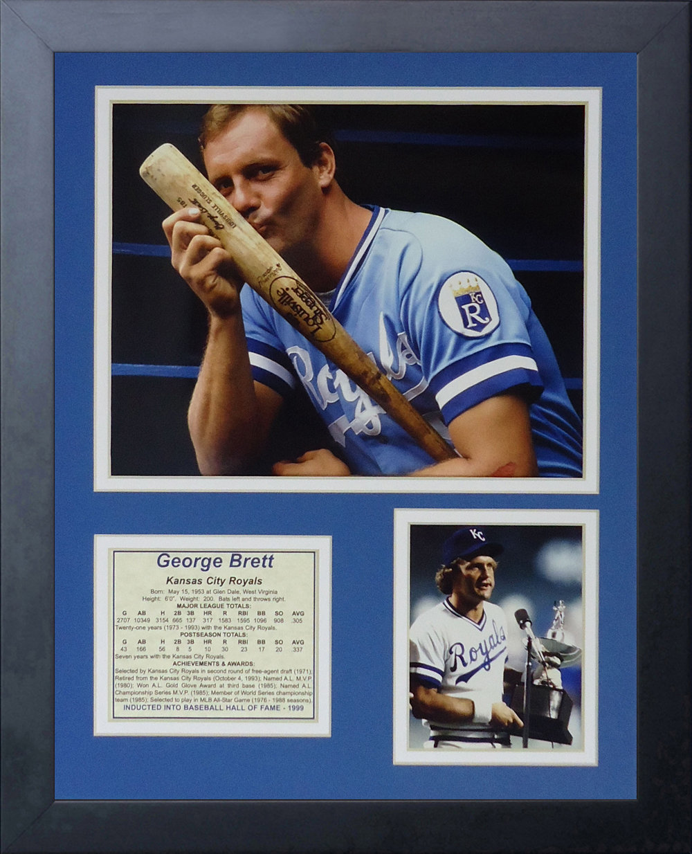 Legends Never Die George Brett Framed Photographic Print | Wayfair