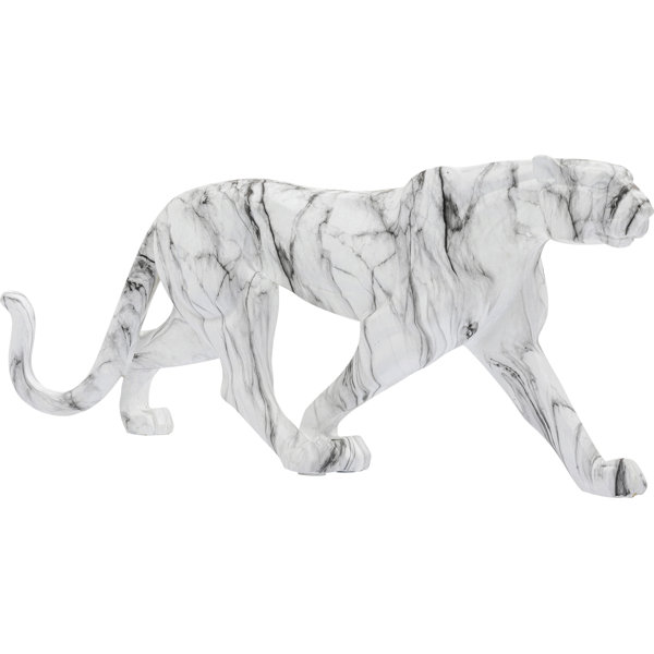 KARE Design Deko Figur Leopard Marble 95cm | Wayfair.co.uk