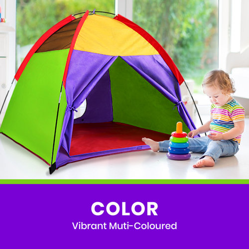 Alvantor 42'' W x 48'' D Indoor / Outdoor Polyester Play Tent & Reviews ...