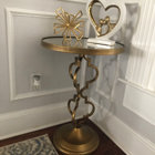 Design Toscano Film Noir Art Deco Mirrored End Table & Reviews | Wayfair